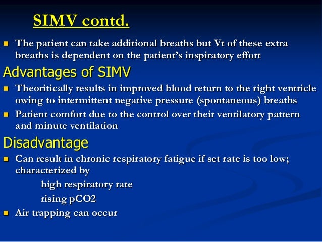 Basics of mechanical ventilation