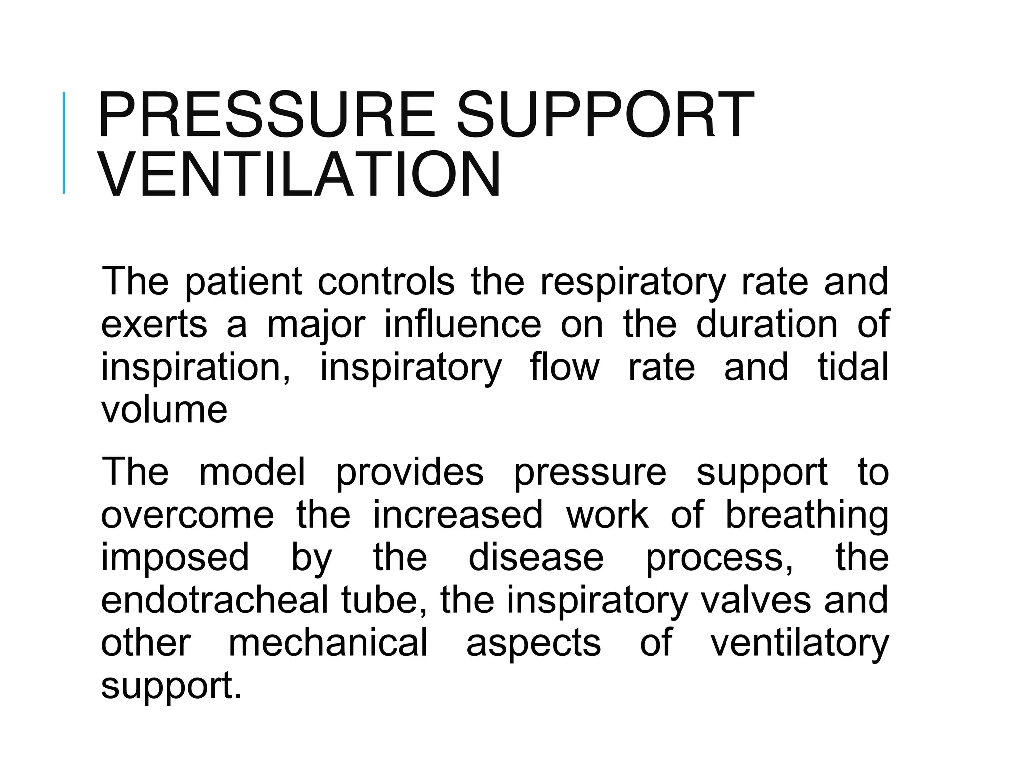 Basics of Mechanical Ventilation | PPT