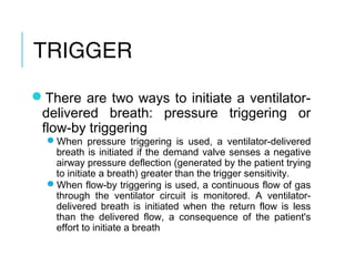 Basics of Mechanical Ventilation | PPT