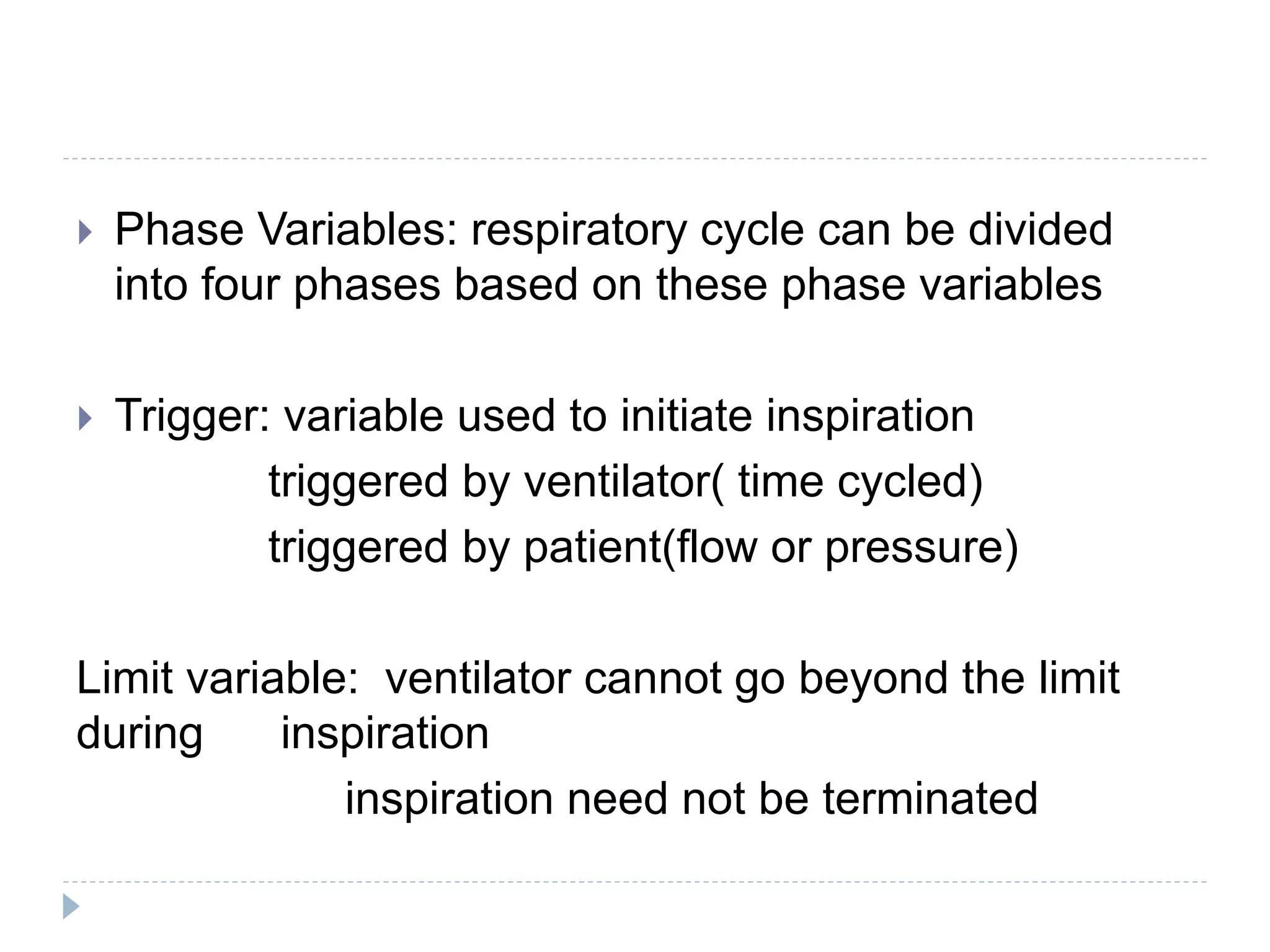 Basics of mechanical ventilation | PPTX