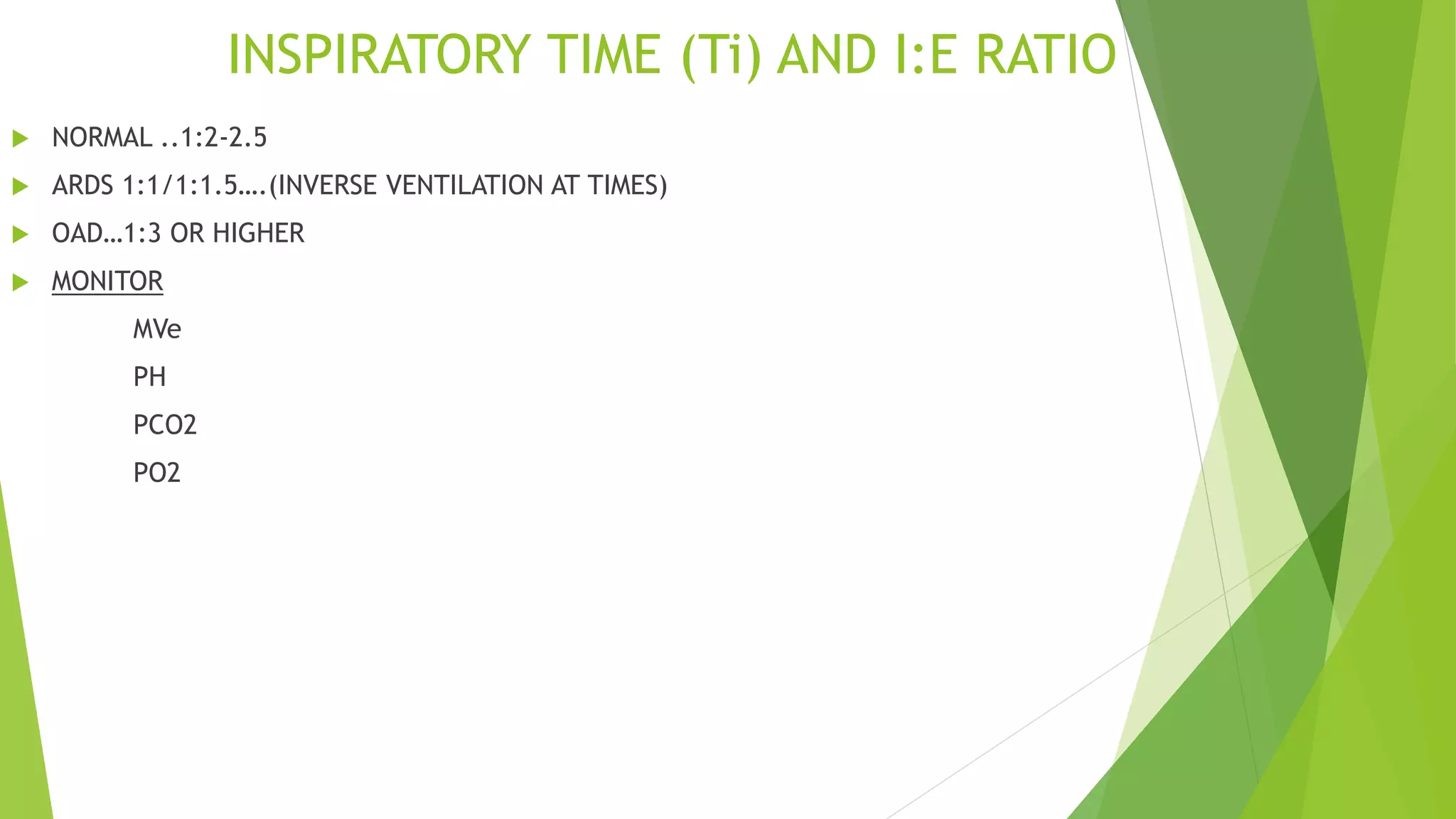Basics of mechanical ventilation | PPTX