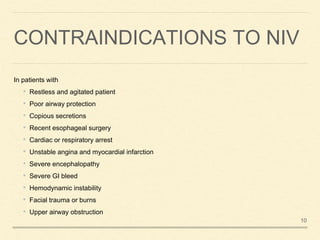 Basics of Mechanical Ventilation | PPTX