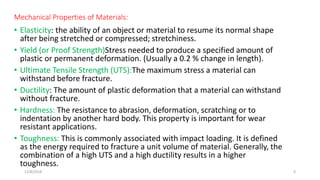 Basics of mechanics stresses and strains (1) | PPTX