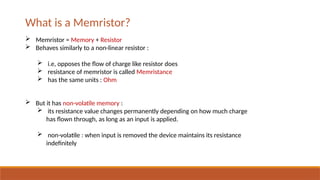 Basics of Memristors from zero to hero.pptx