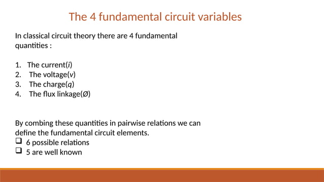 Basics of Memristors and fundamentals.pptx