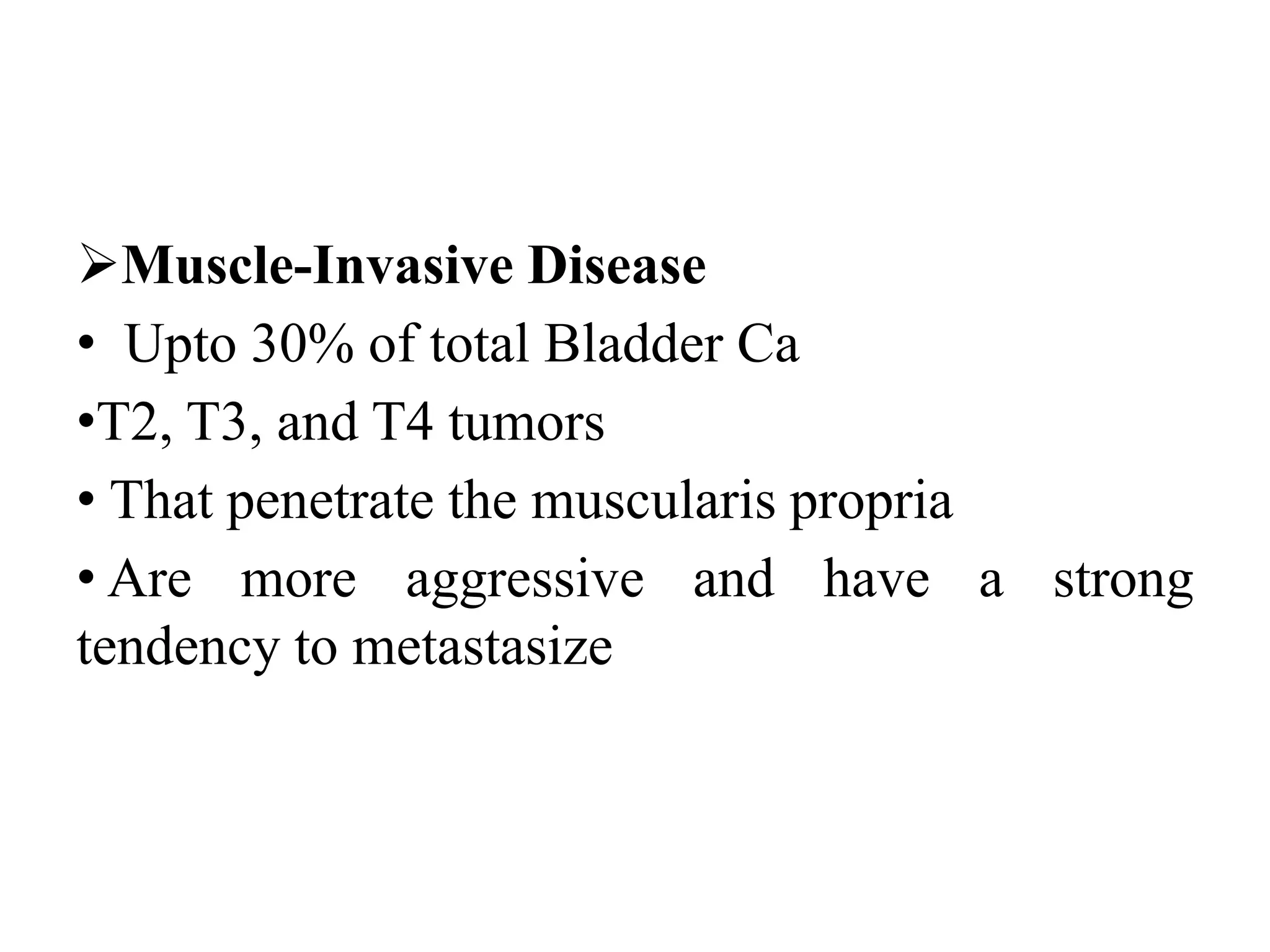 basics of MIBC muscle invasive bladder carcinoma .pptx