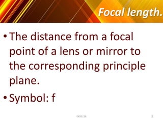 Basics of microscopy | PPTX