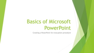 Basics of microsoft powerpoint | PPTX