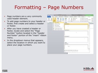Basics of Microsoft Word.ppt | Operating Systems | Computer Software ...