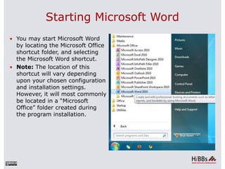 Basics of Microsoft Word.ppt