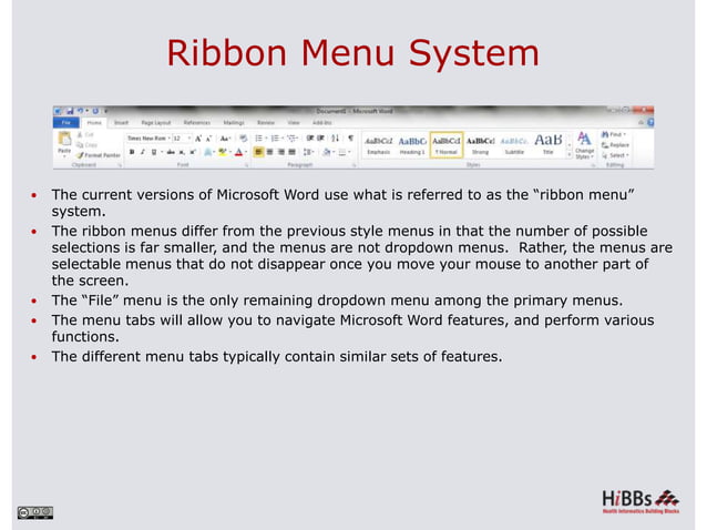 Basics of Microsoft Word.ppt | Operating Systems | Computer Software ...
