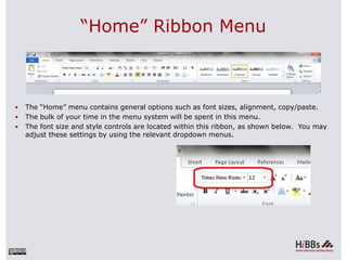 Basics of Microsoft Word.ppt