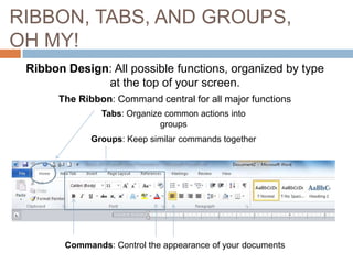 Basics of Microsoft Word | PPTX