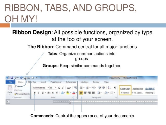 Basics of Microsoft Word