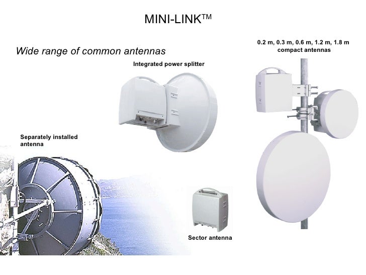 Basics Of Minilink Microwave Networks