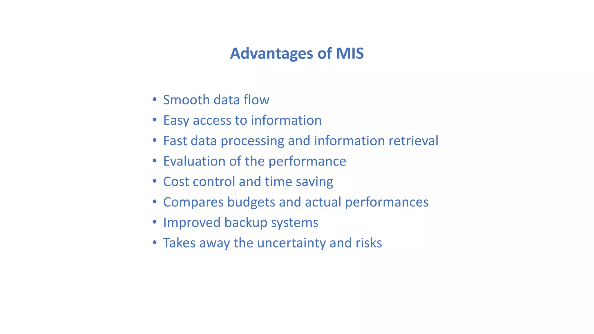 Basics of MIS | PPTX