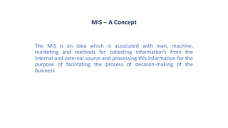 Basics of MIS | PPTX