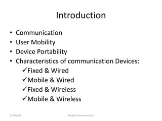 Basics_of_Mobile_communication.ppt | Computer Networking | Computing