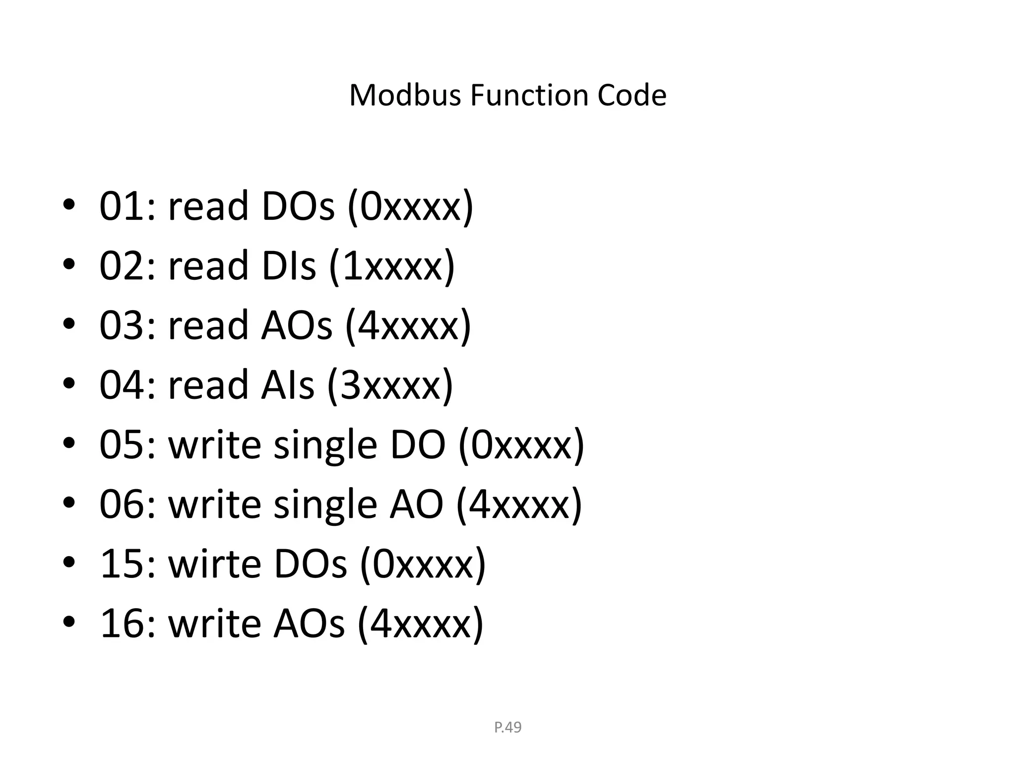 Basics of Communication Modbus training | PPT