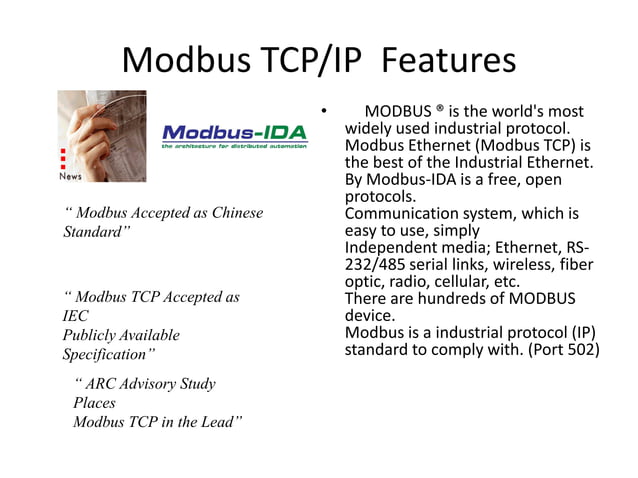Basics of Communication Modbus training | PPT