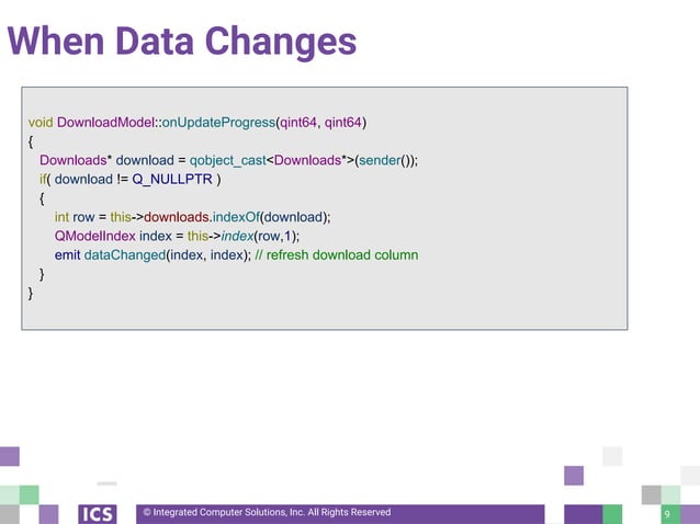 Basics Of Modelview Qt Programming Ppt 