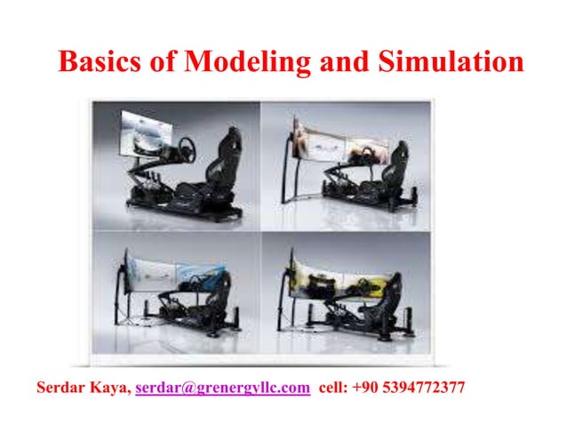 Basics of modeling and simulation | PPT