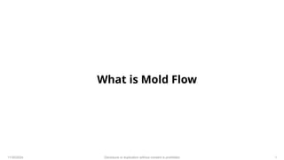 BASICS OF MOLD FLOW ANALYSIS FOR PLASTICS.pptx
