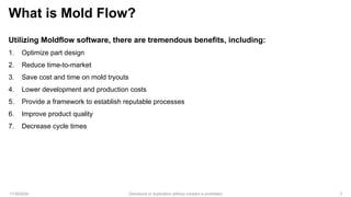 BASICS OF MOLD FLOW ANALYSIS FOR PLASTICS.pptx