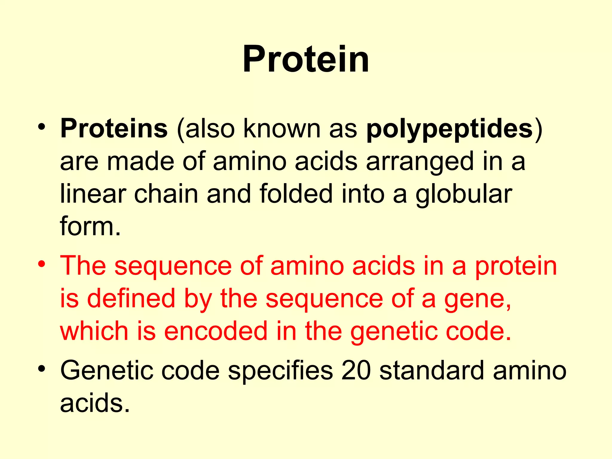 BASICS OF MOLECULAR BIOLOGY | PPT