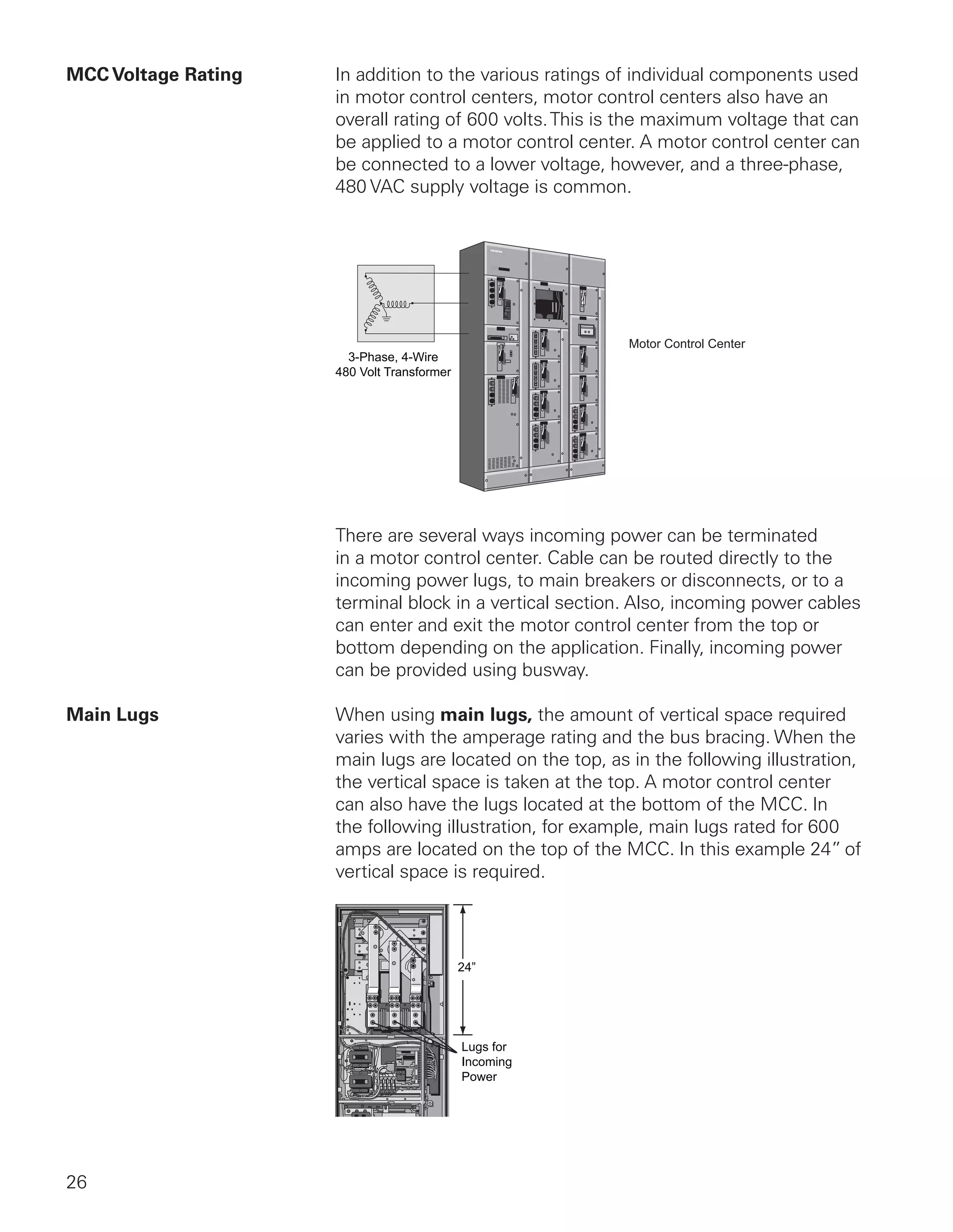 Basics of motor control centers | PDF