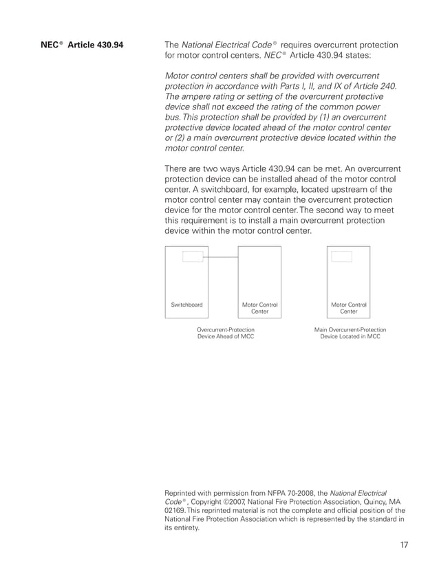 Basics of motor control centers | PDF | Radio Control | Hobbies & Interests