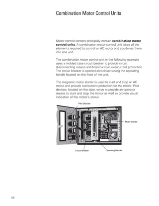 Basics of motor control centers | PDF