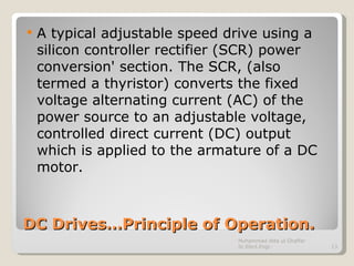 Basics of motor drives | PPT | Radio Control | Hobbies & Interests