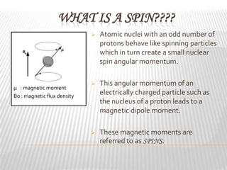 Basics of mri | PPTX