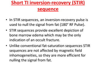 Basics of mri | PPTX