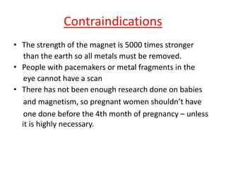 Basics of mri | PPTX