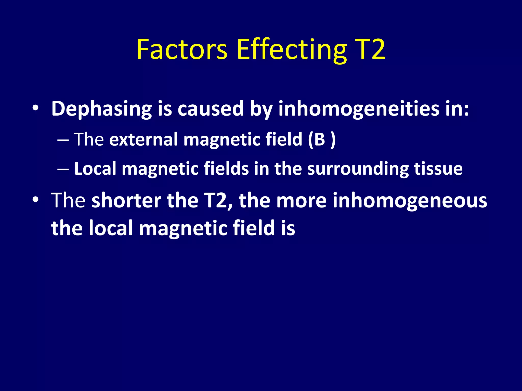 Basics of mri physics Dr. Muhammad Bin Zulfiqar | PPTX