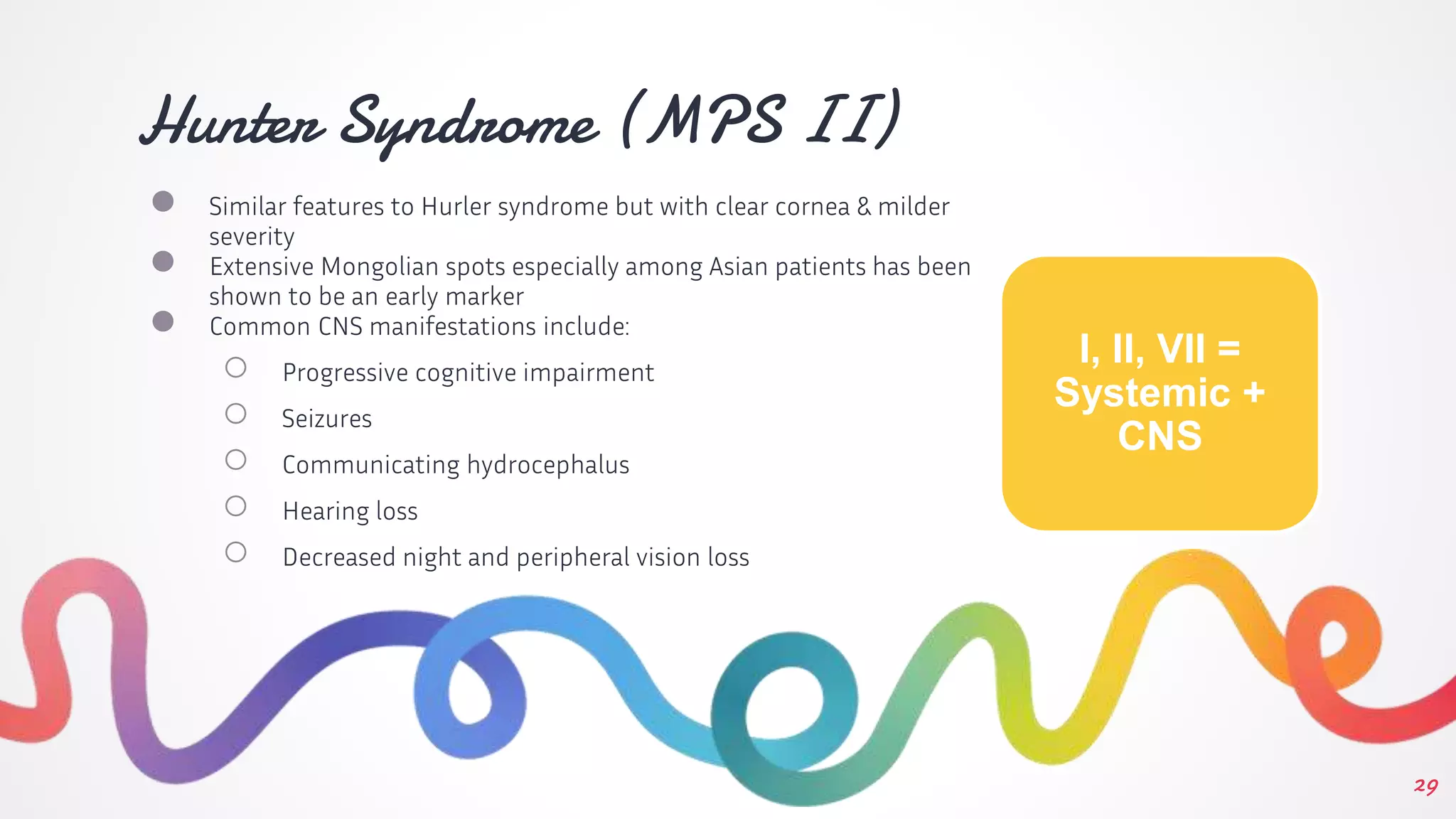 Basics of Mucopolysaccharidosis (MPS) | PPTX