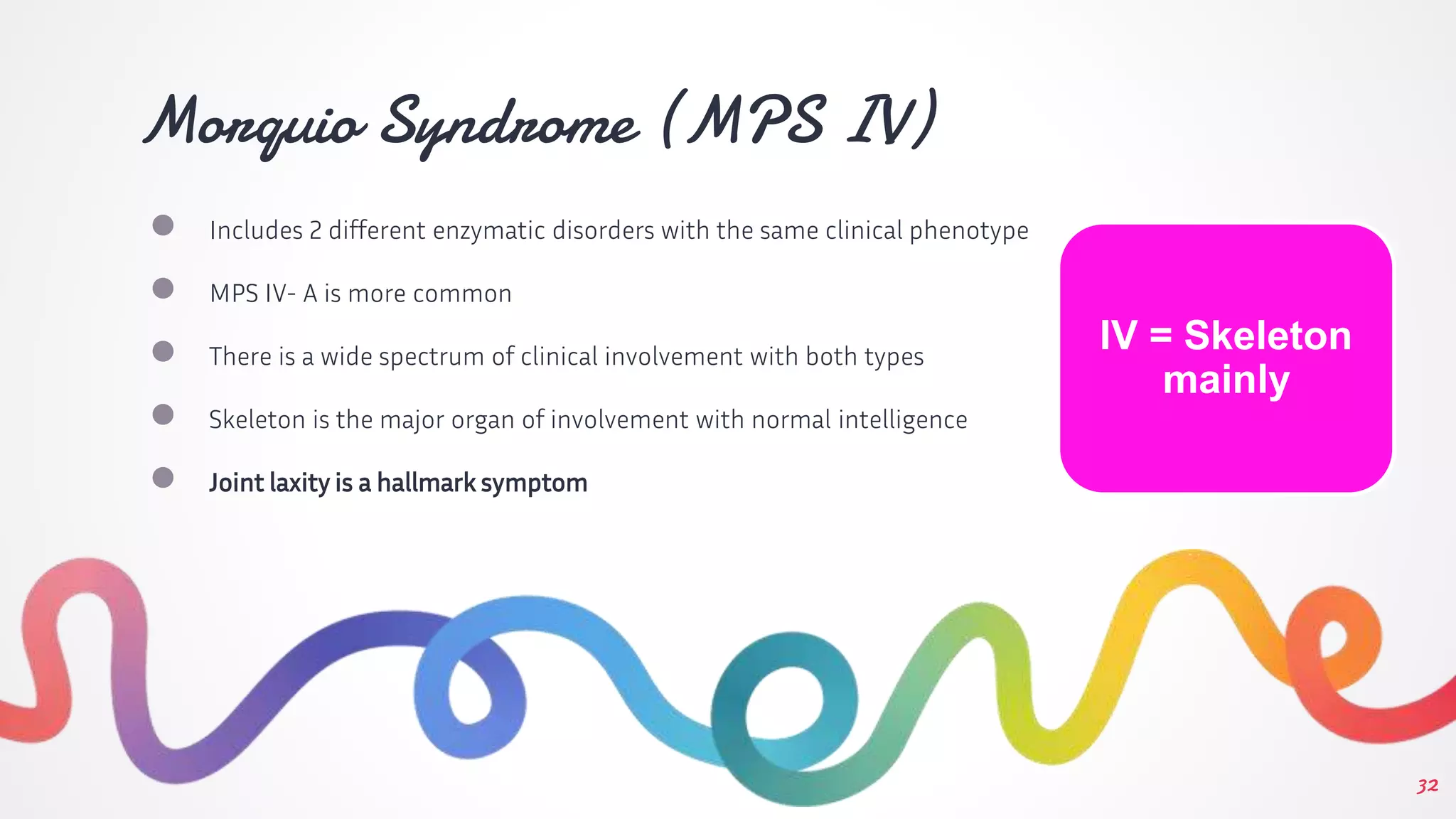 Basics of Mucopolysaccharidosis (MPS) | PPTX