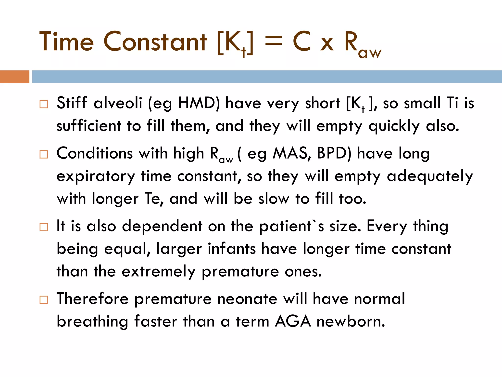 Basics of neonatal ventilation 1 | PDF