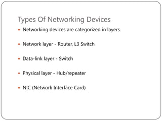 Basics of network | PPTX | Internet | Computing