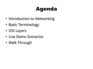 Basics of Networking | PPT