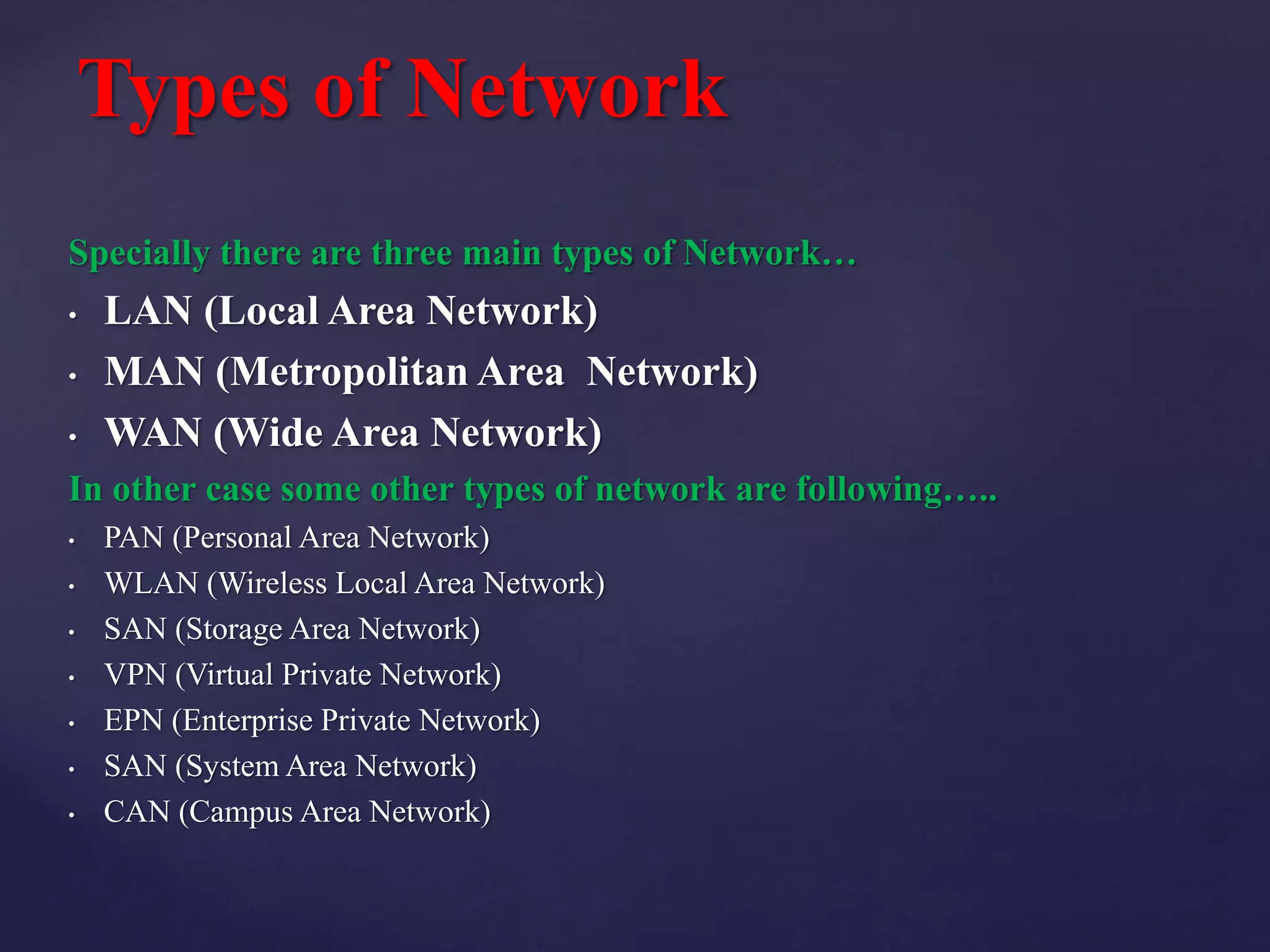 Basics of networking | PPT