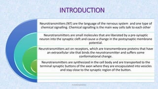 Basics of neurotransmitters | PPT