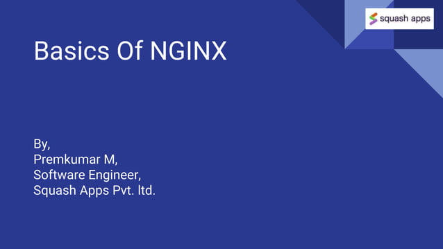 Basics Of Nginx Pptx Internet Computing