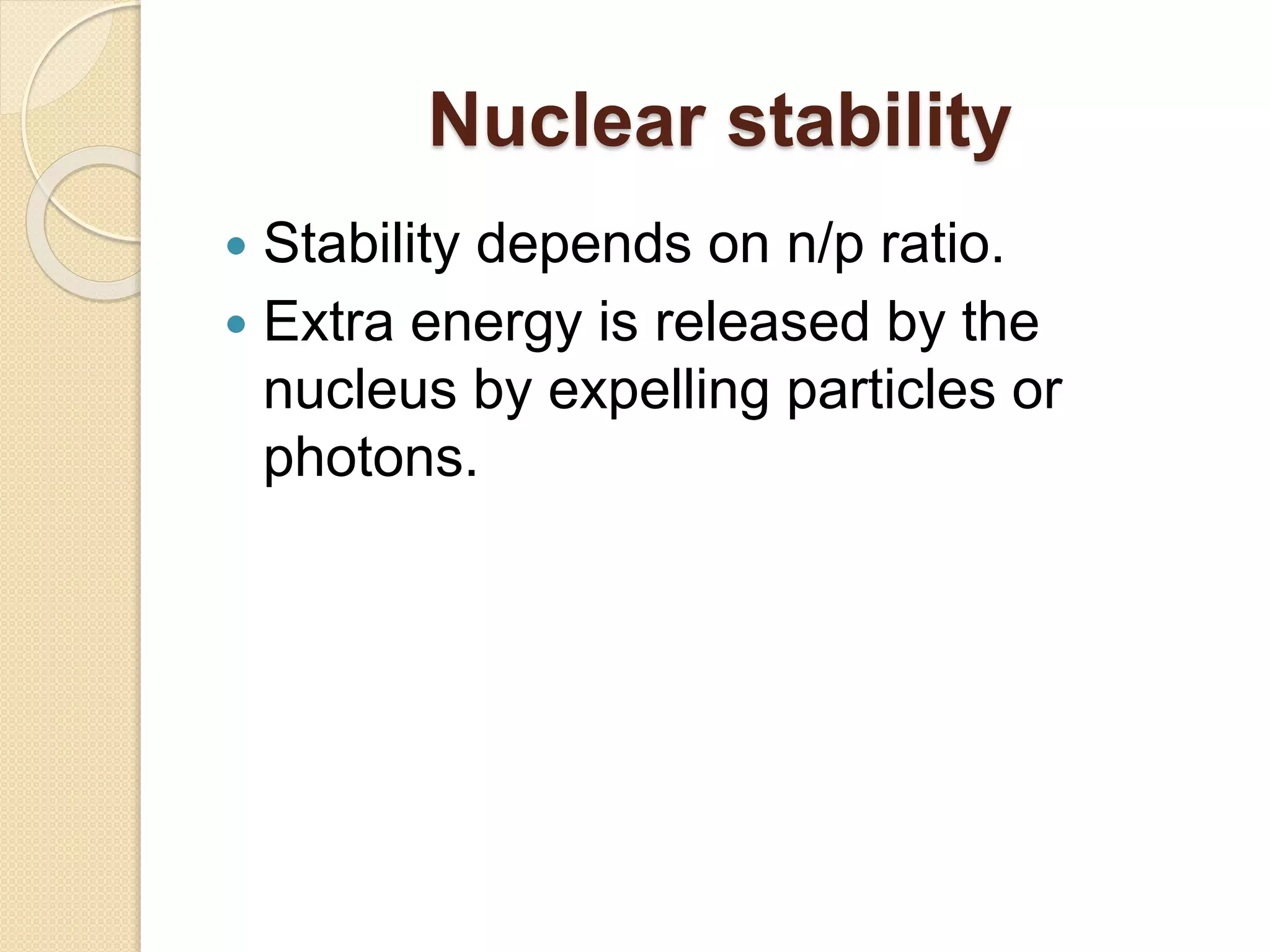 Basics of Nuclear physics | PPTX