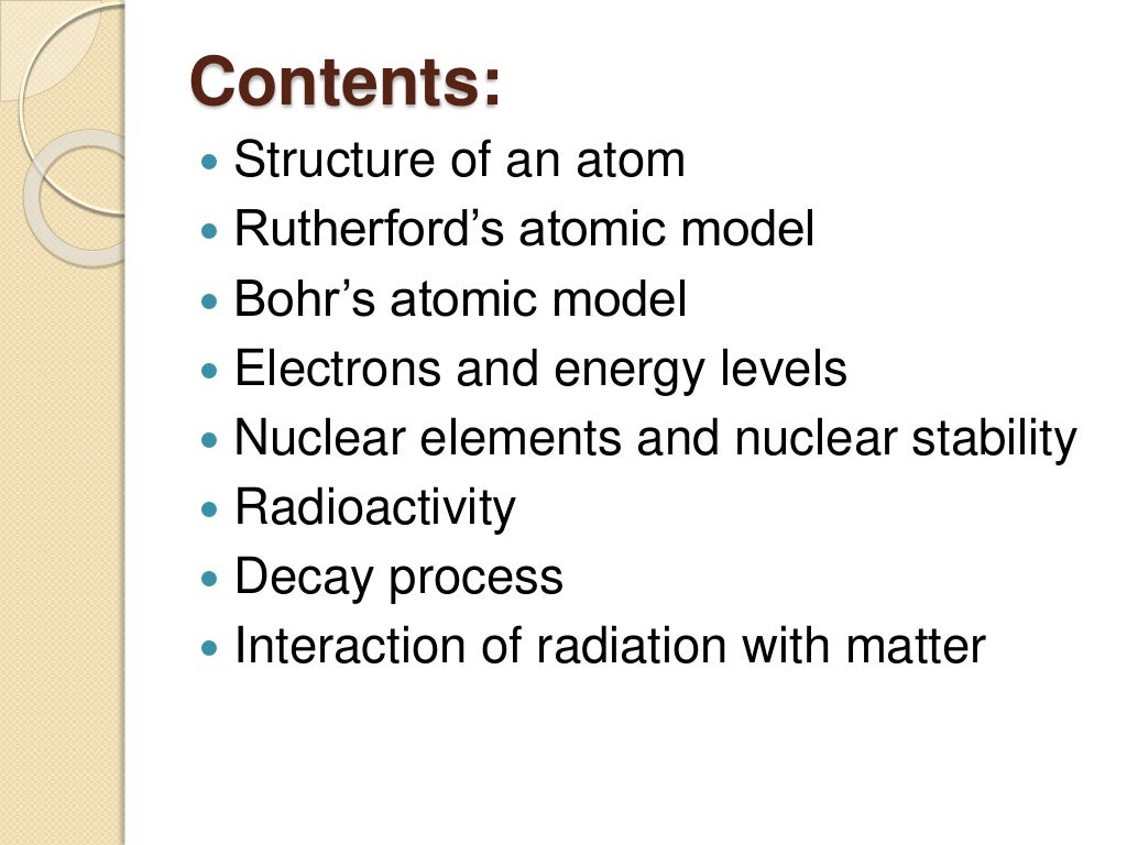 Basics of Nuclear physics