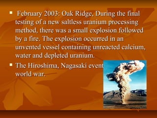 Basics of nuclear technology | PPT