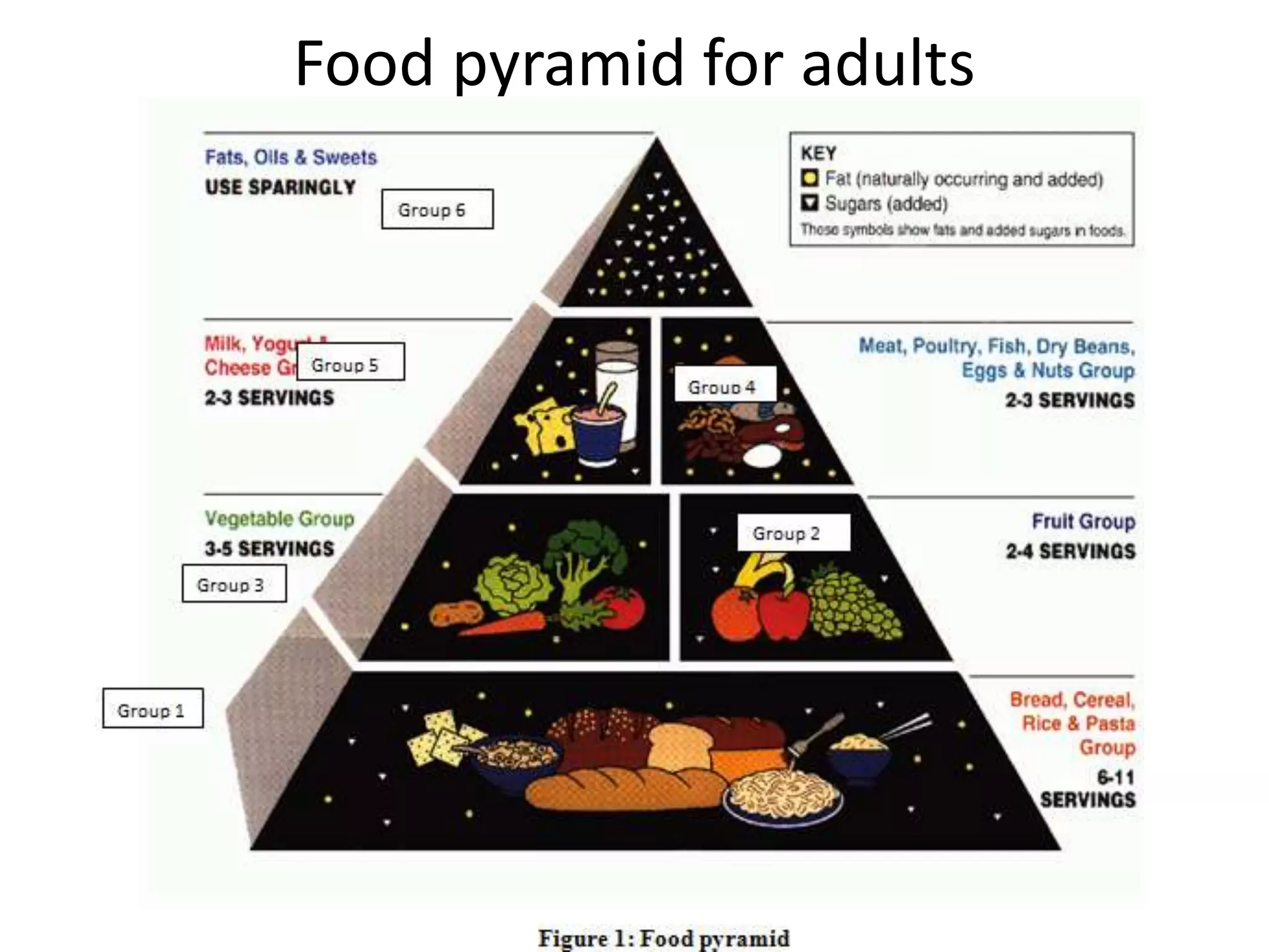 Basics of nutrition 2 food pyramids, plates and groups edited.ppt
