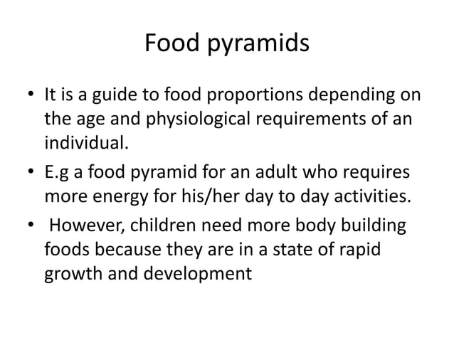 Basics of nutrition 2 food pyramids, plates and groups edited.ppt